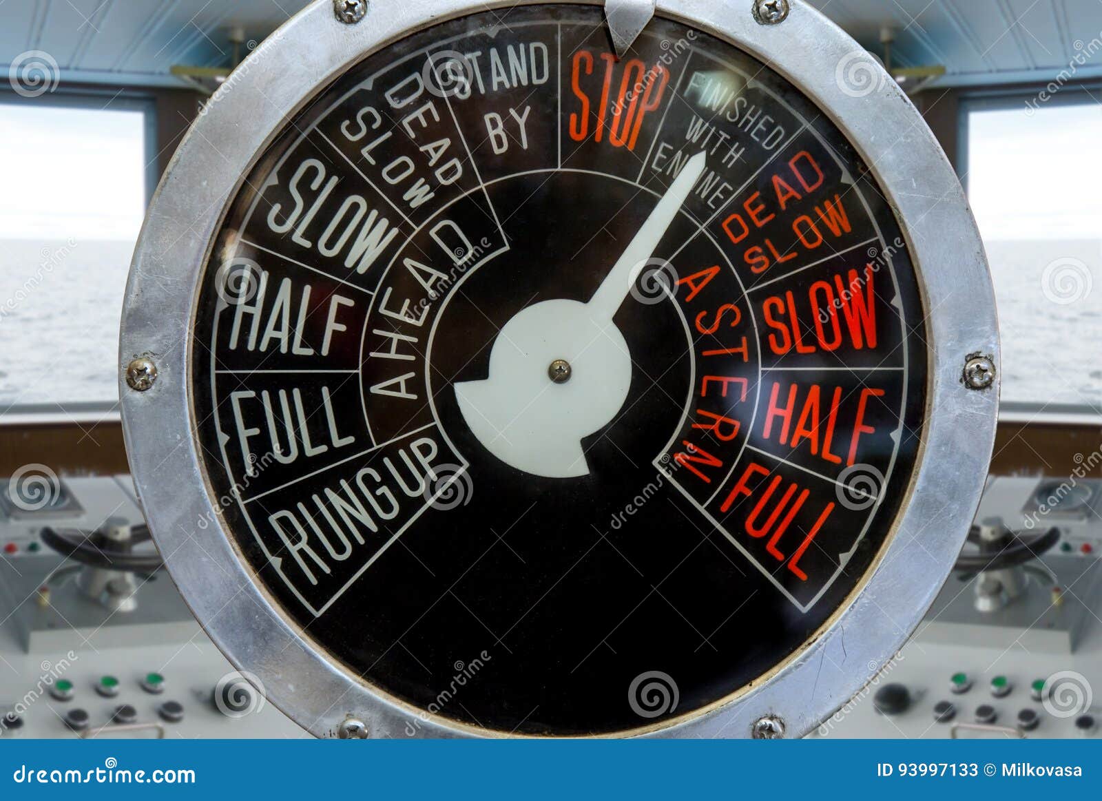 Engine Order Telegraphsm stock image. Image of pilot - 93997133