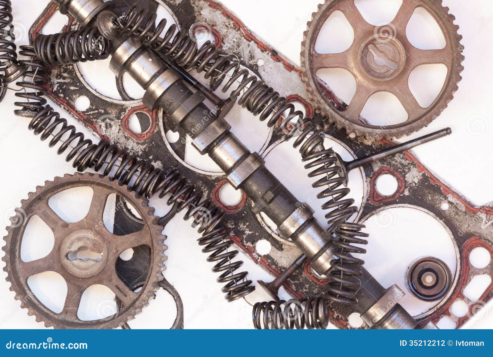 Engine parts stock photo. Image of metallic, gray, closeup - 35212212