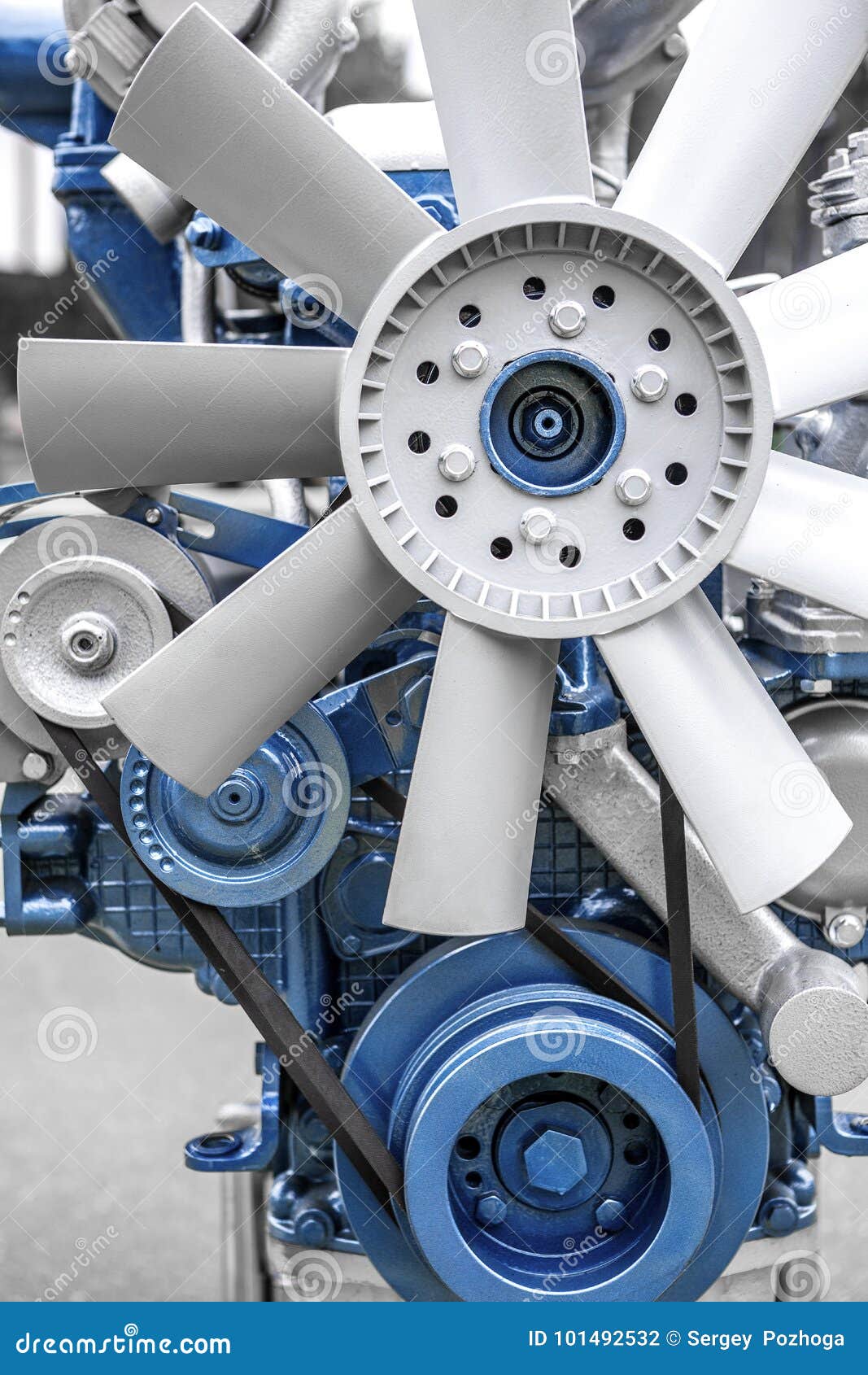 Engine Parts for the Machine. Motor. Stock Photo - Image of metallic ...