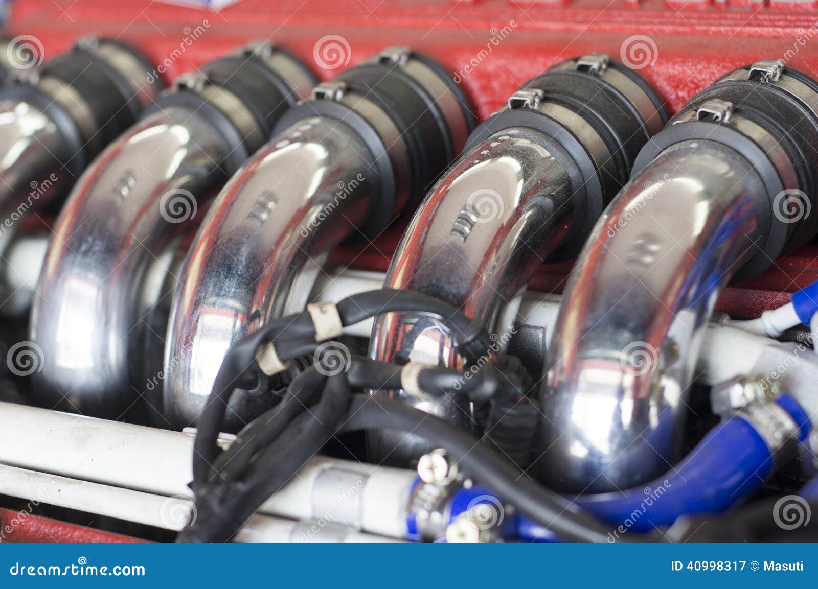 Engine Pipe stock image. Image of horizontal, auto, plastic - 40998317