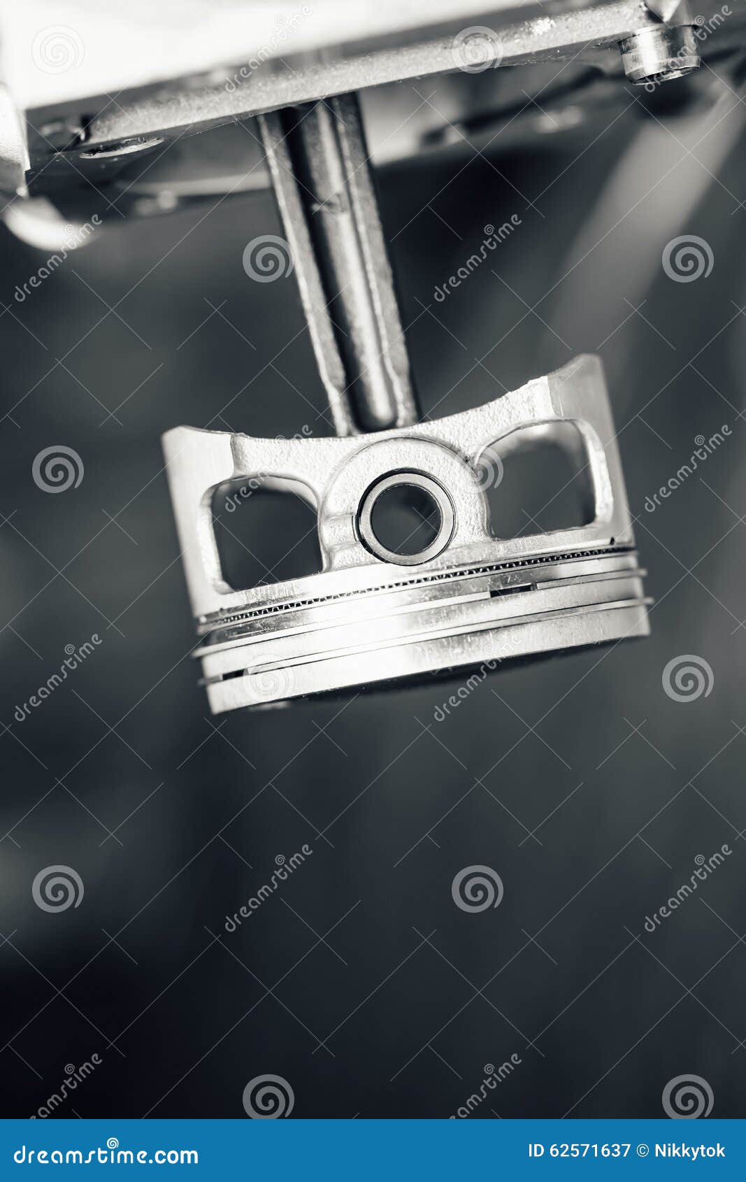 Engine Piston, Closeup View Stock Image - Image of metal, piston: 62571637