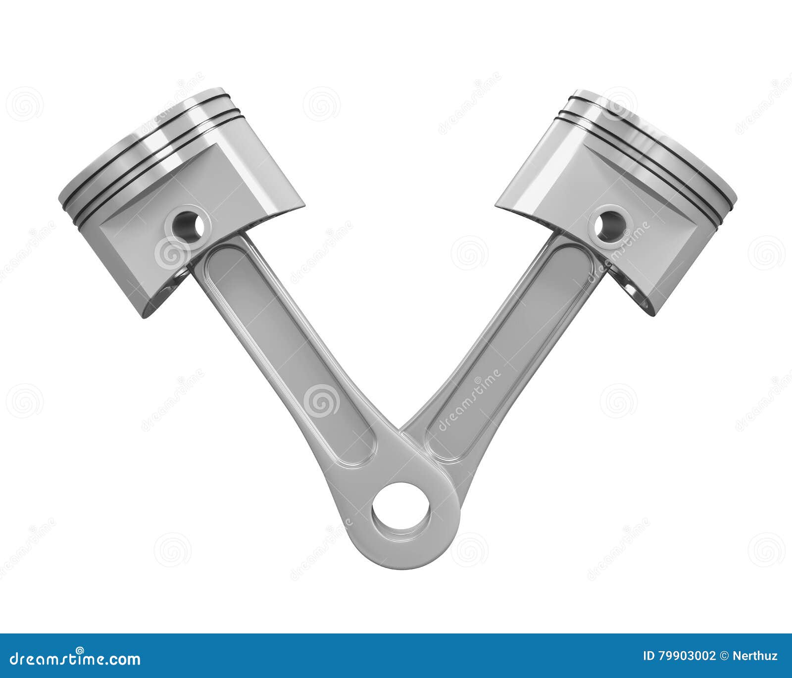 Engine Pistons Isolated stock illustration. Illustration of iron - 79903002