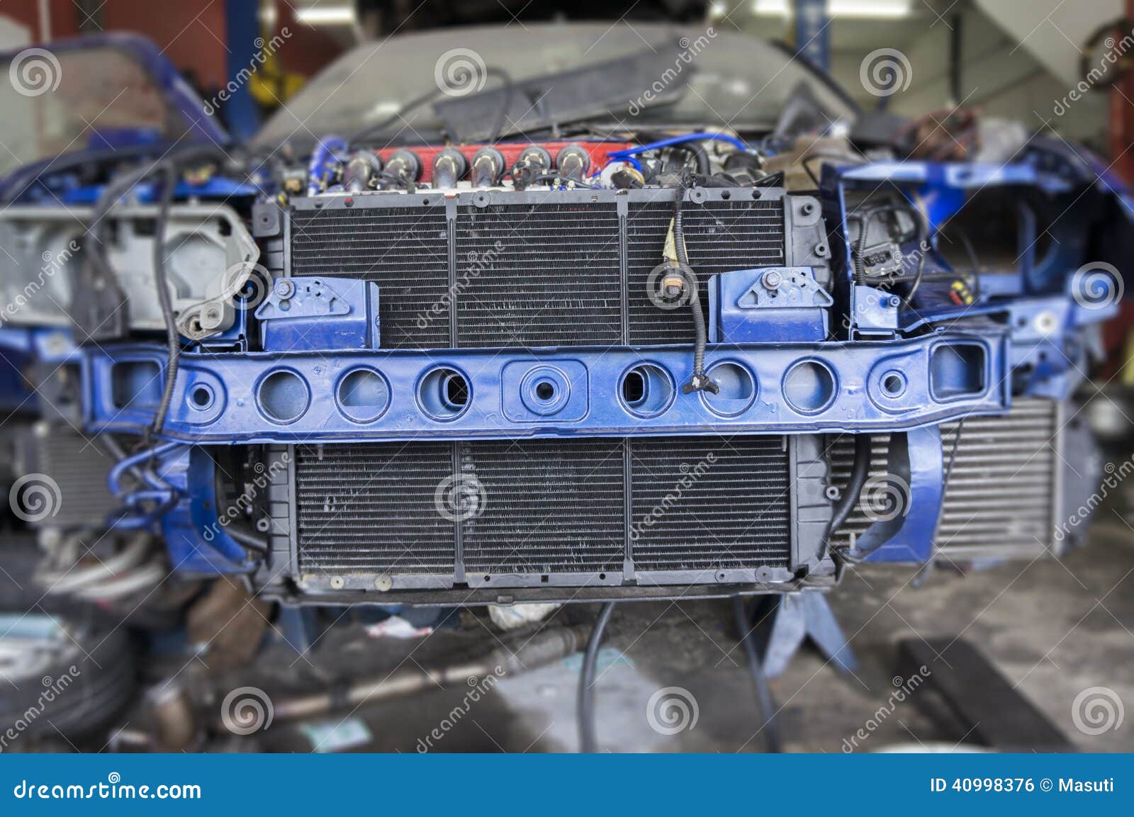 Engine Radiator stock photo. Image of piece, repair, mechanical - 40998376