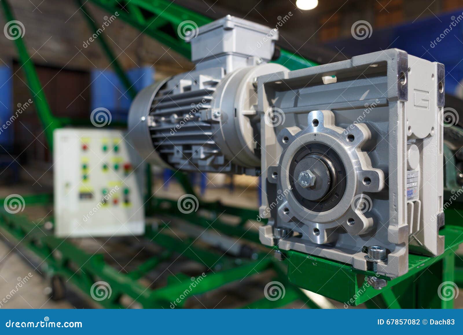 Engine and reduction gear stock photo. Image of tools - 67857082