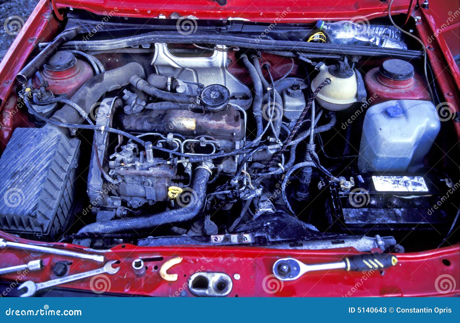 Engine repair stock image. Image of automotive, mechanical - 5140643