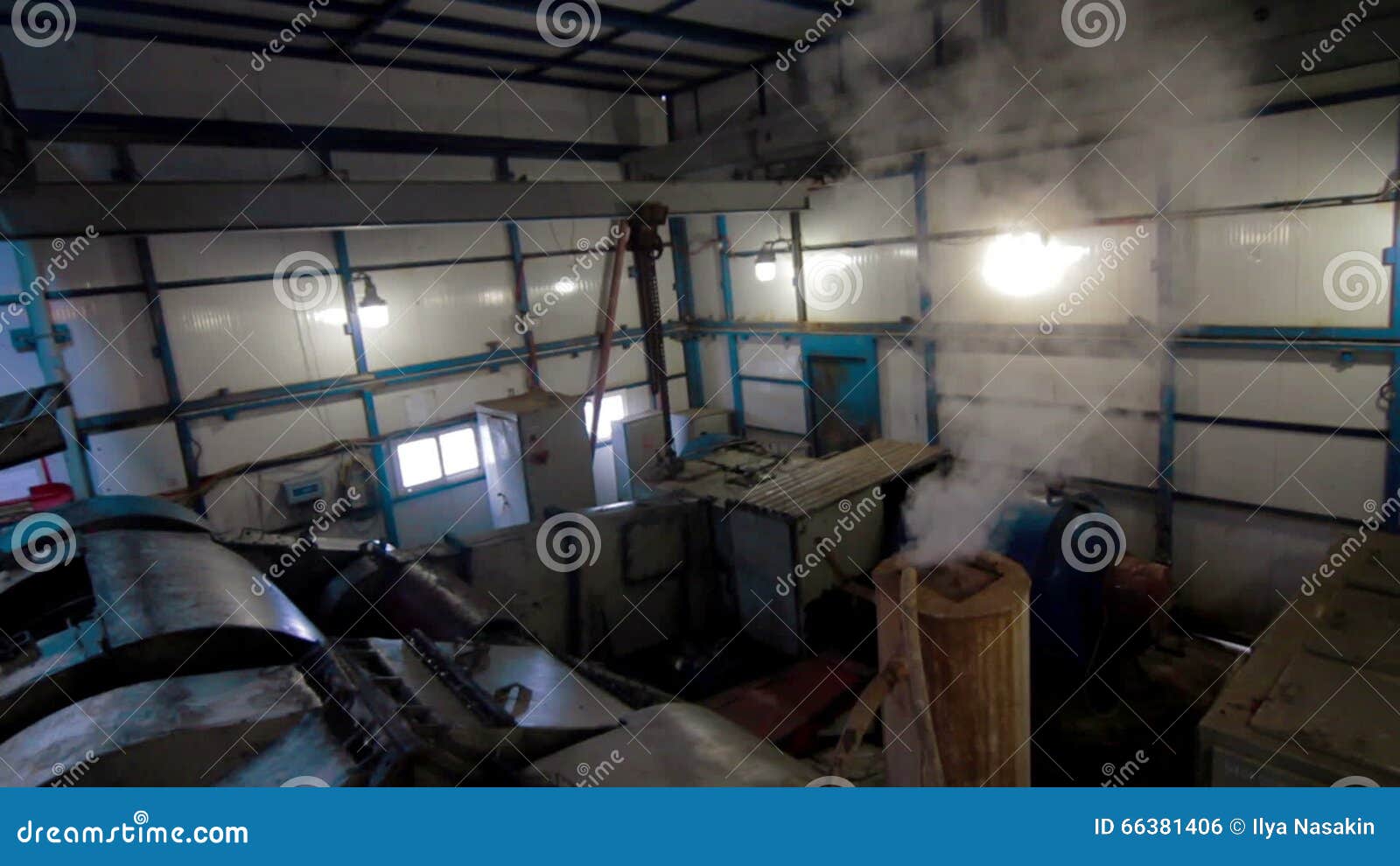 Engine Room of Drilling Rig Stock Footage - Video of slippery, setting ...