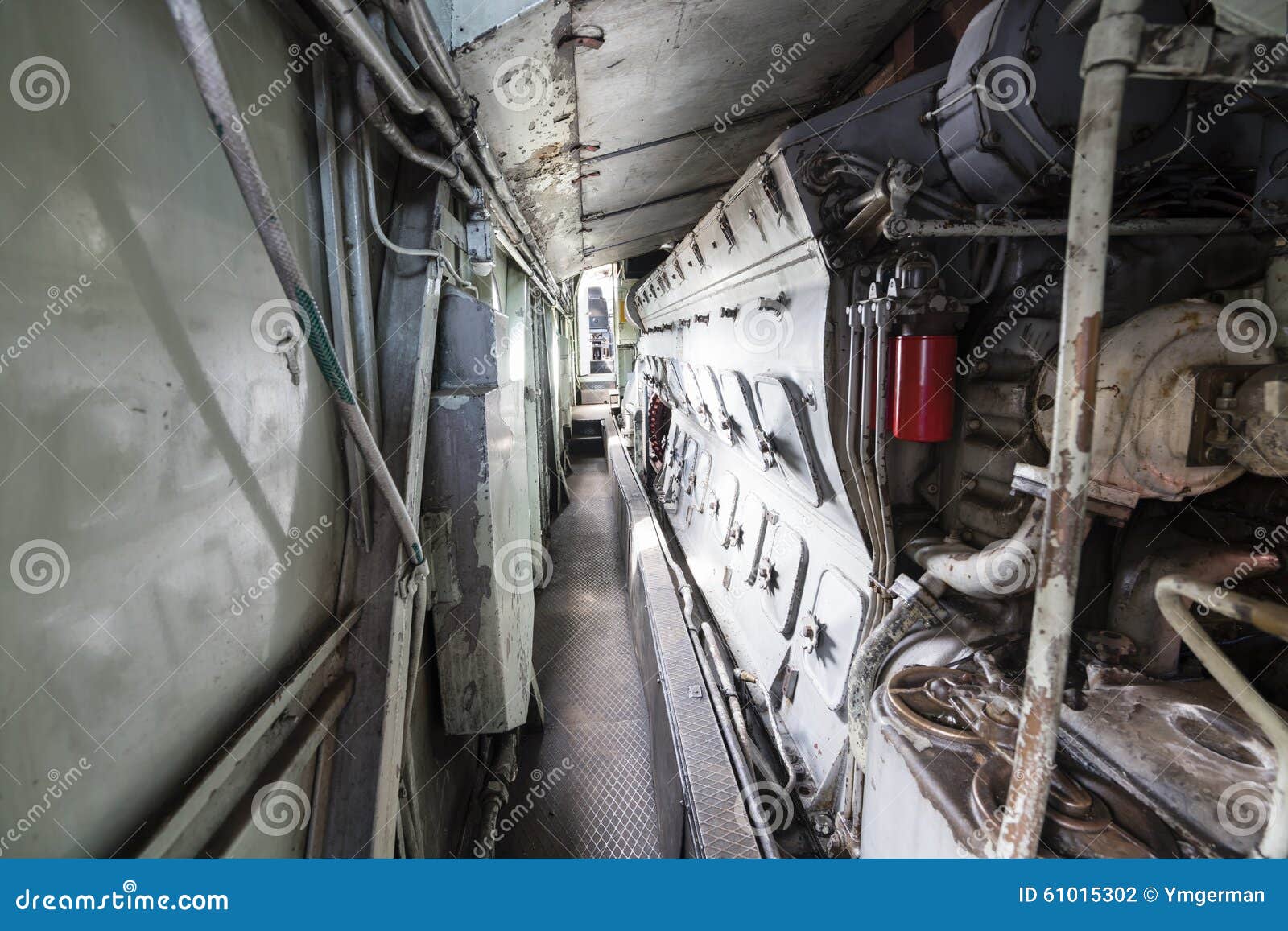 Engine Room of a Locomotive Stock Photo - Image of classic, industrial ...