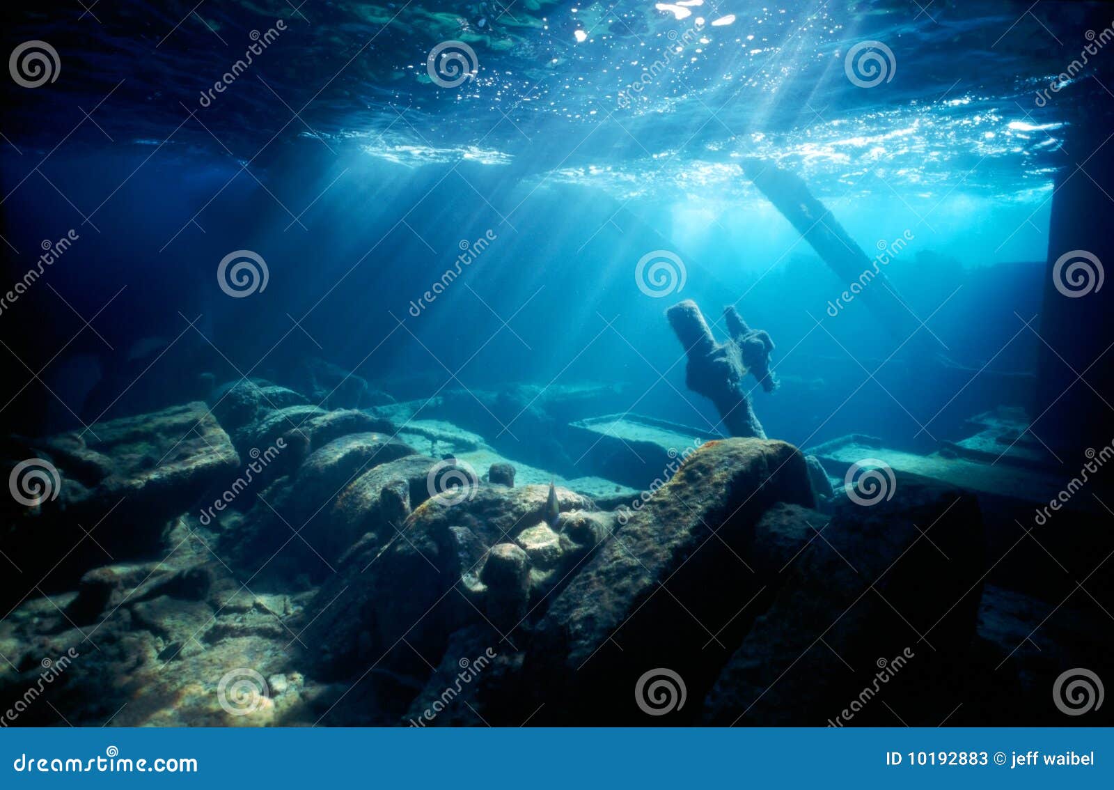 Engine room of a shipwreck stock image. Image of bahamas - 10192883