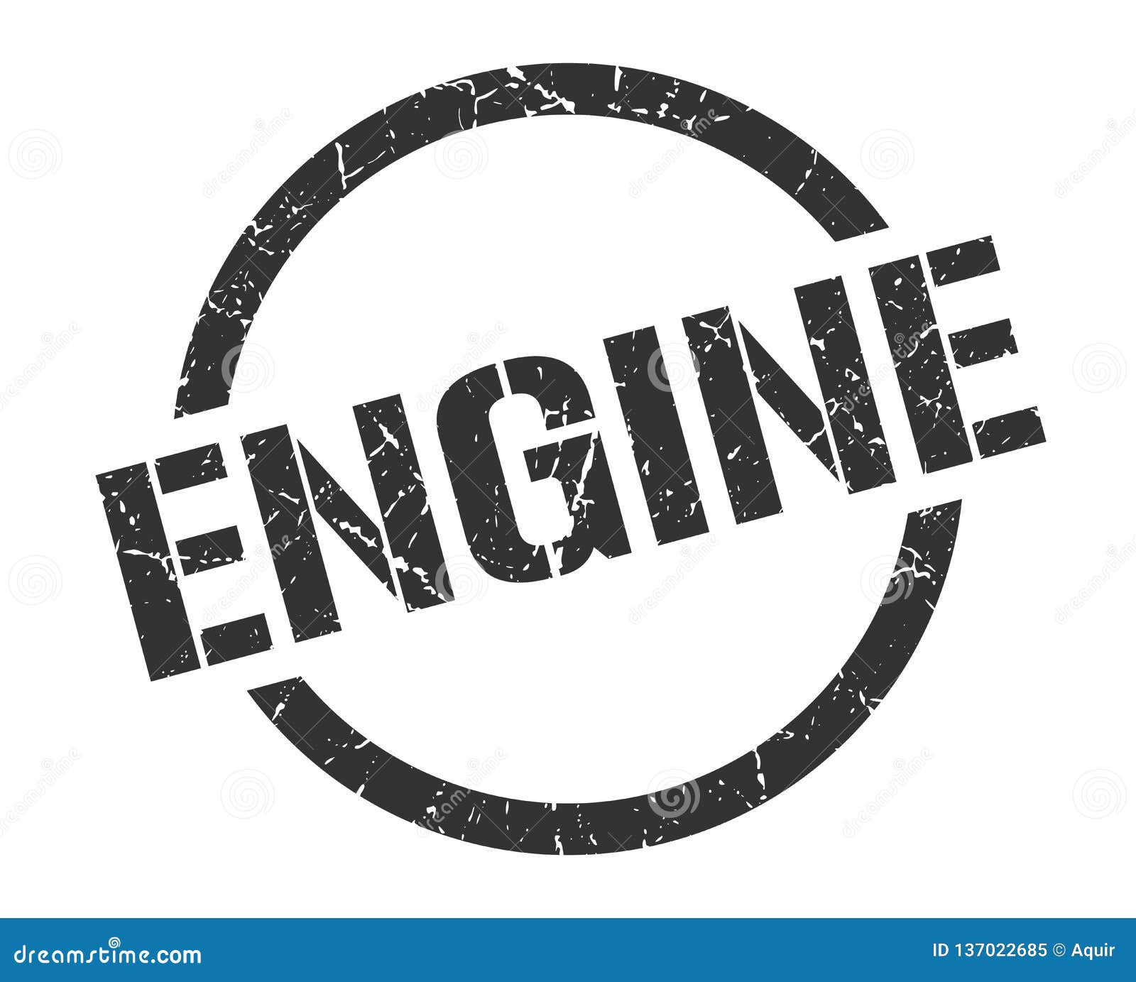 Engine stamp stock vector. Illustration of black, vintage - 137022685