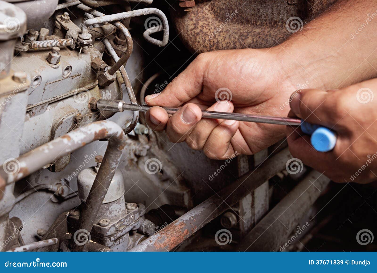 Engine service stock image. Image of motor, tool, garage - 37671839