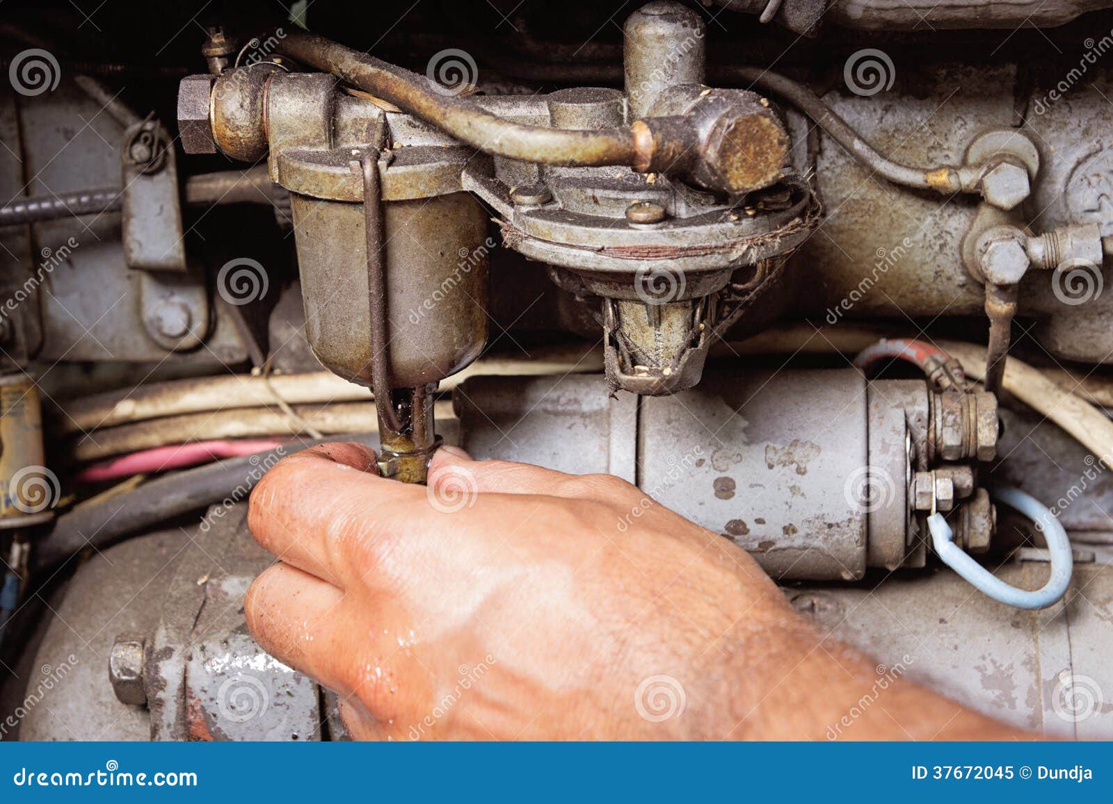 Engine service stock image. Image of diesel, motor, mechanic - 37672045