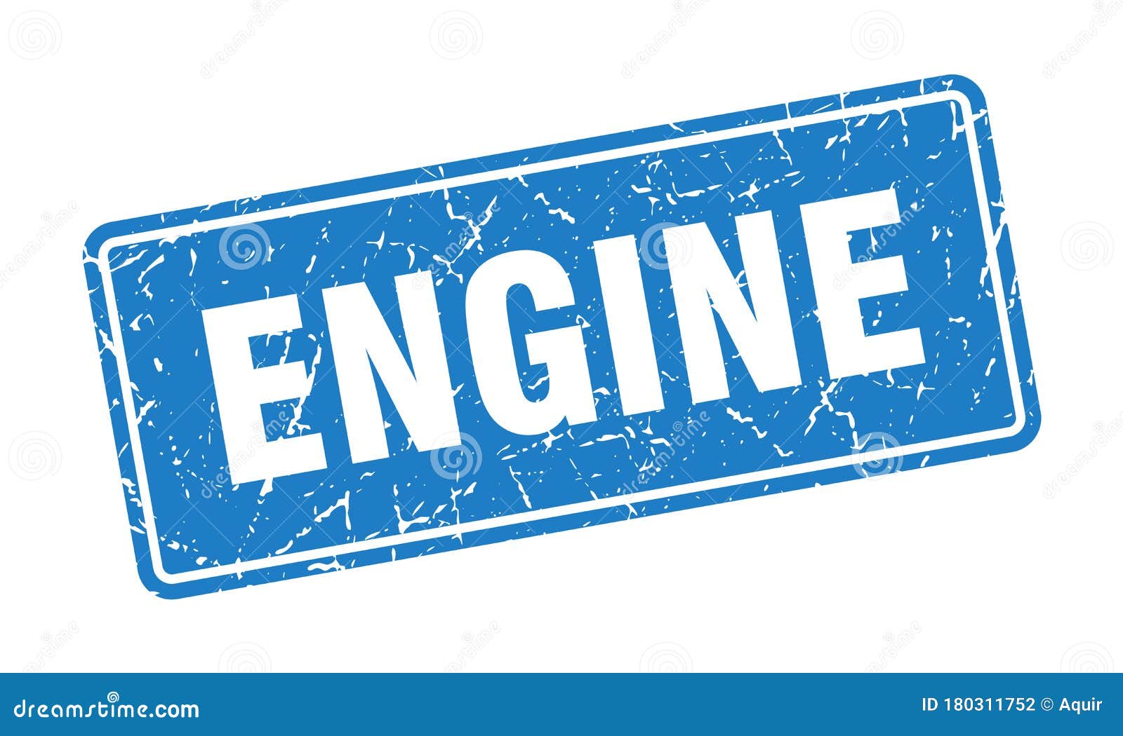 Engine Sign. Engine Grunge Stamp Stock Vector - Illustration of white ...