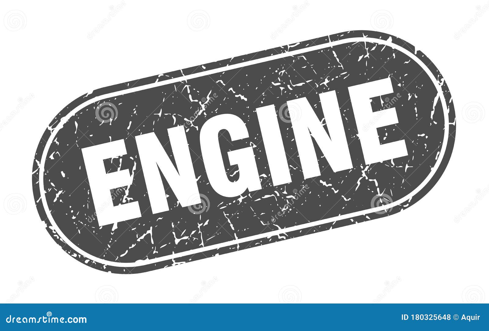 Engine Sign. Engine Grunge Stamp Stock Vector - Illustration of label ...