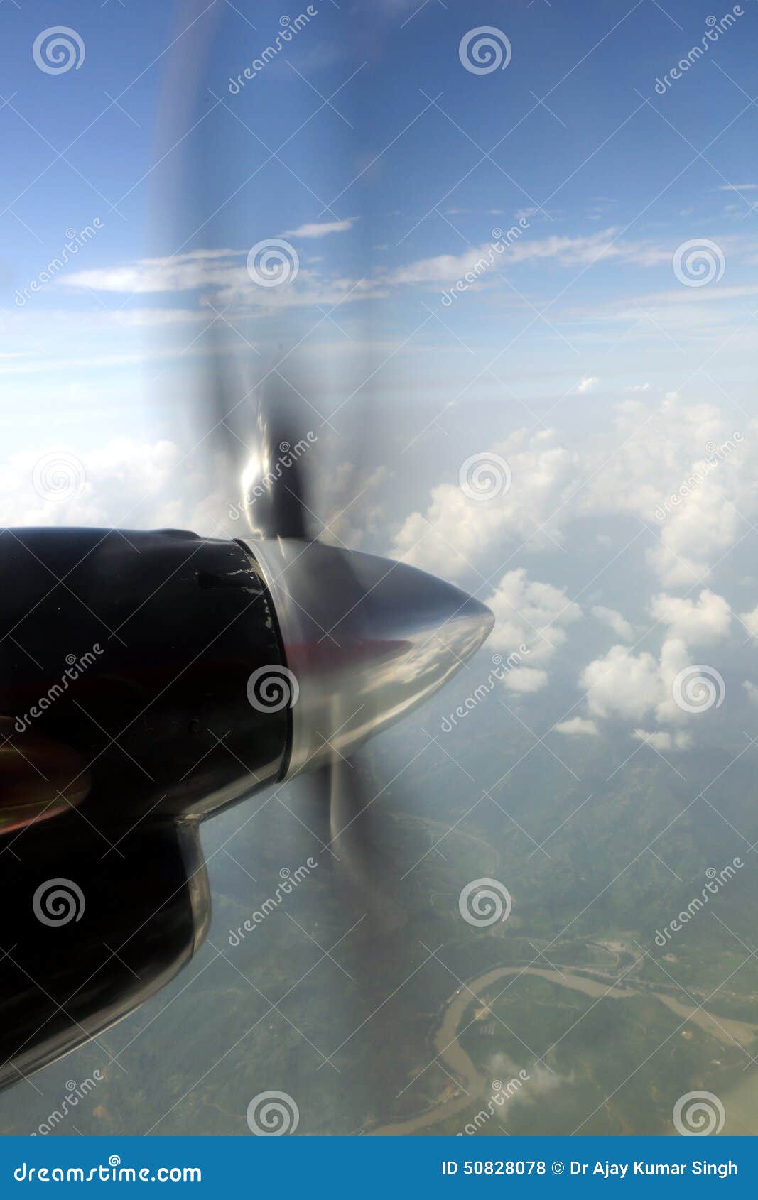 Engine of small aircraft stock photo. Image of move, panoramic - 50828078