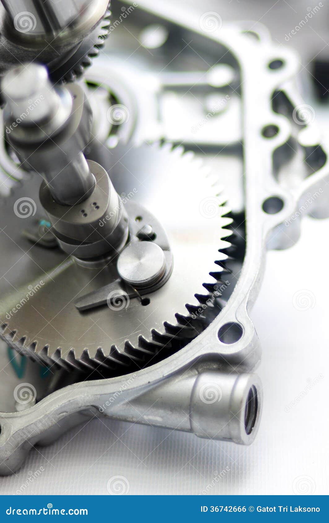 Engine Spare Part Gear stock photo. Image of connecting - 36742666