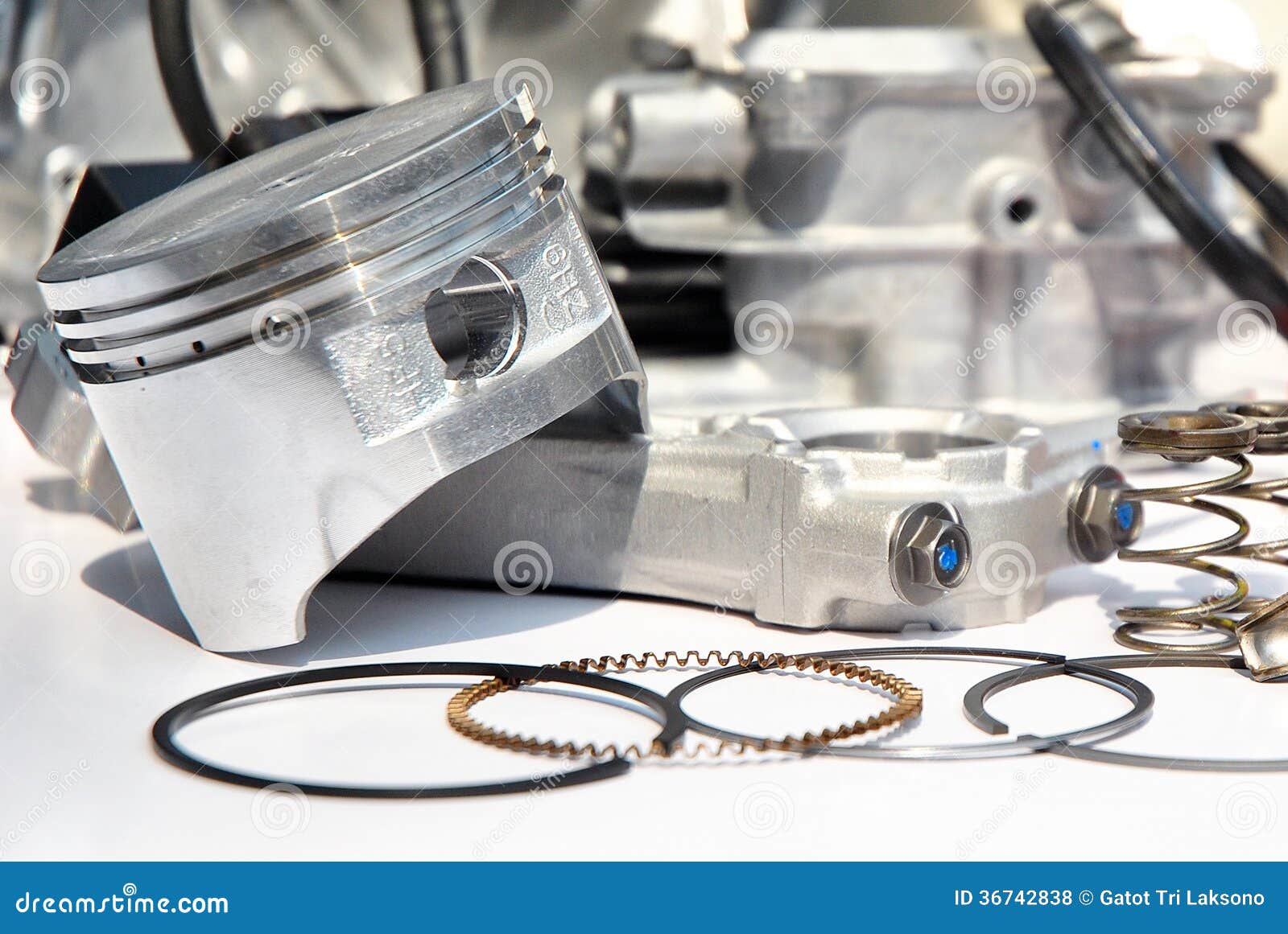 Engine Spare Part stock photo. Image of ring, chain, parts - 36742838