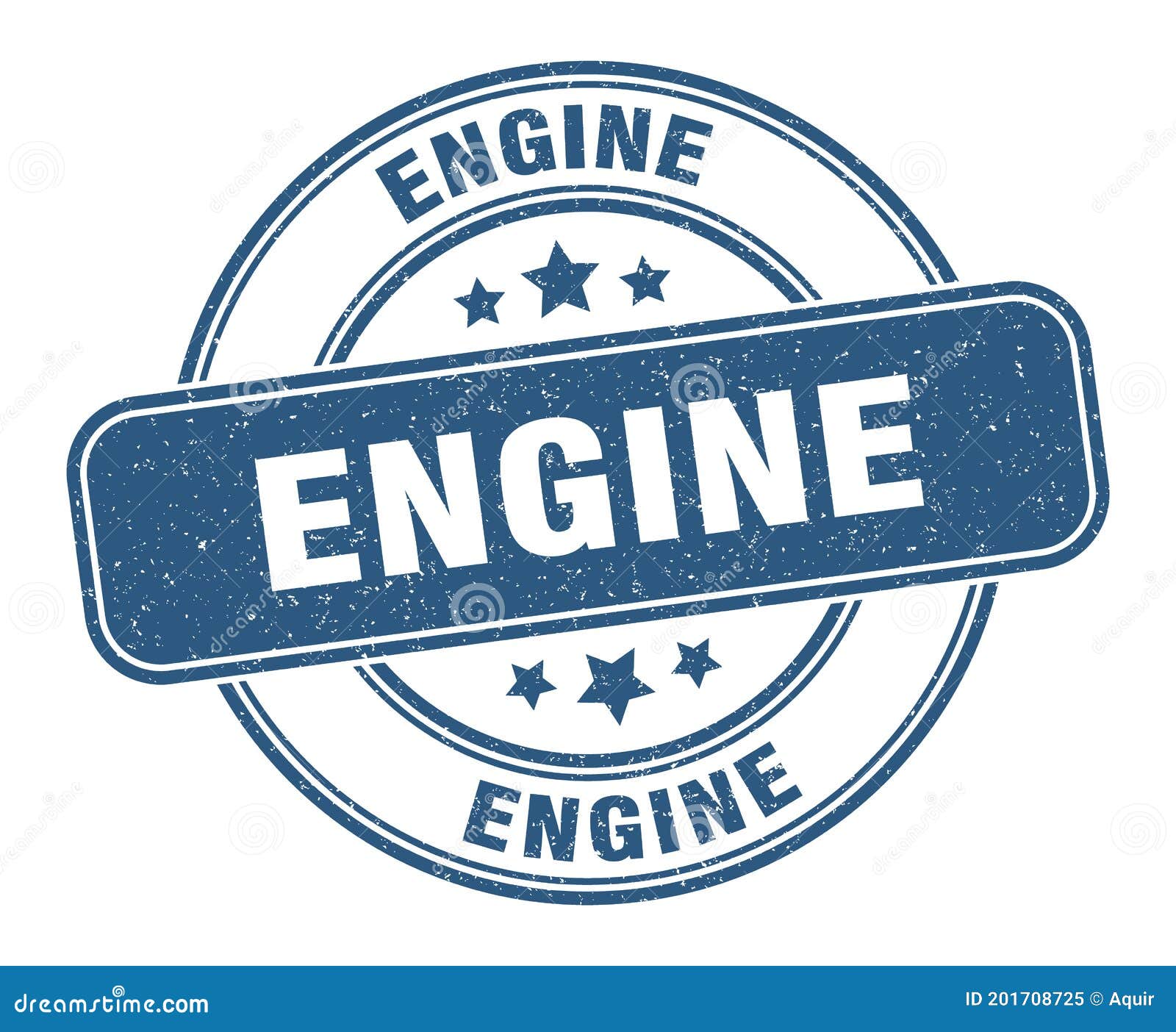 Engine Stamp. Engine Round Grunge Sign Stock Vector - Illustration of ...