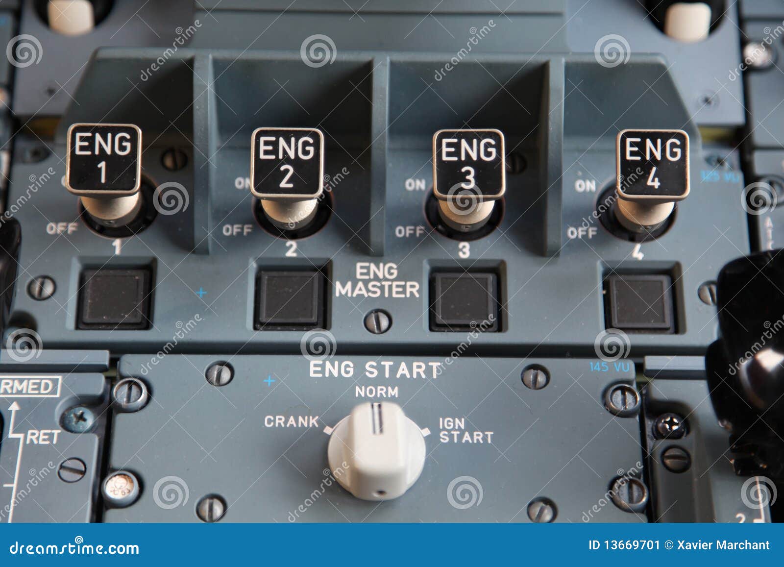 Engine start stock image. Image of transport, button - 13669701