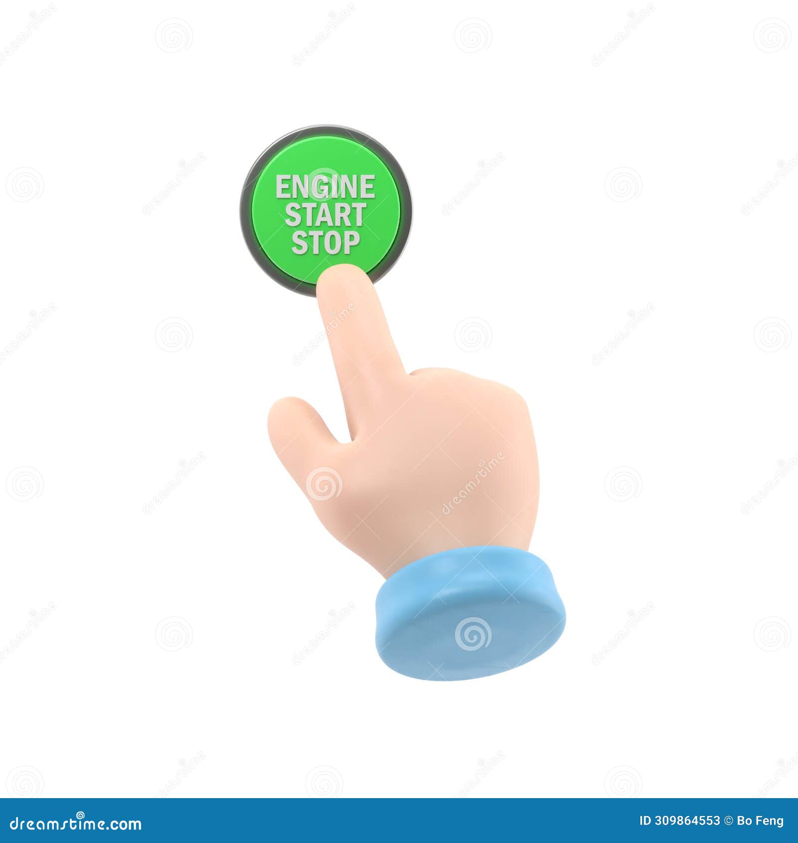 Engine Starting And Stopping System. Engine Start. The Person Presses ...