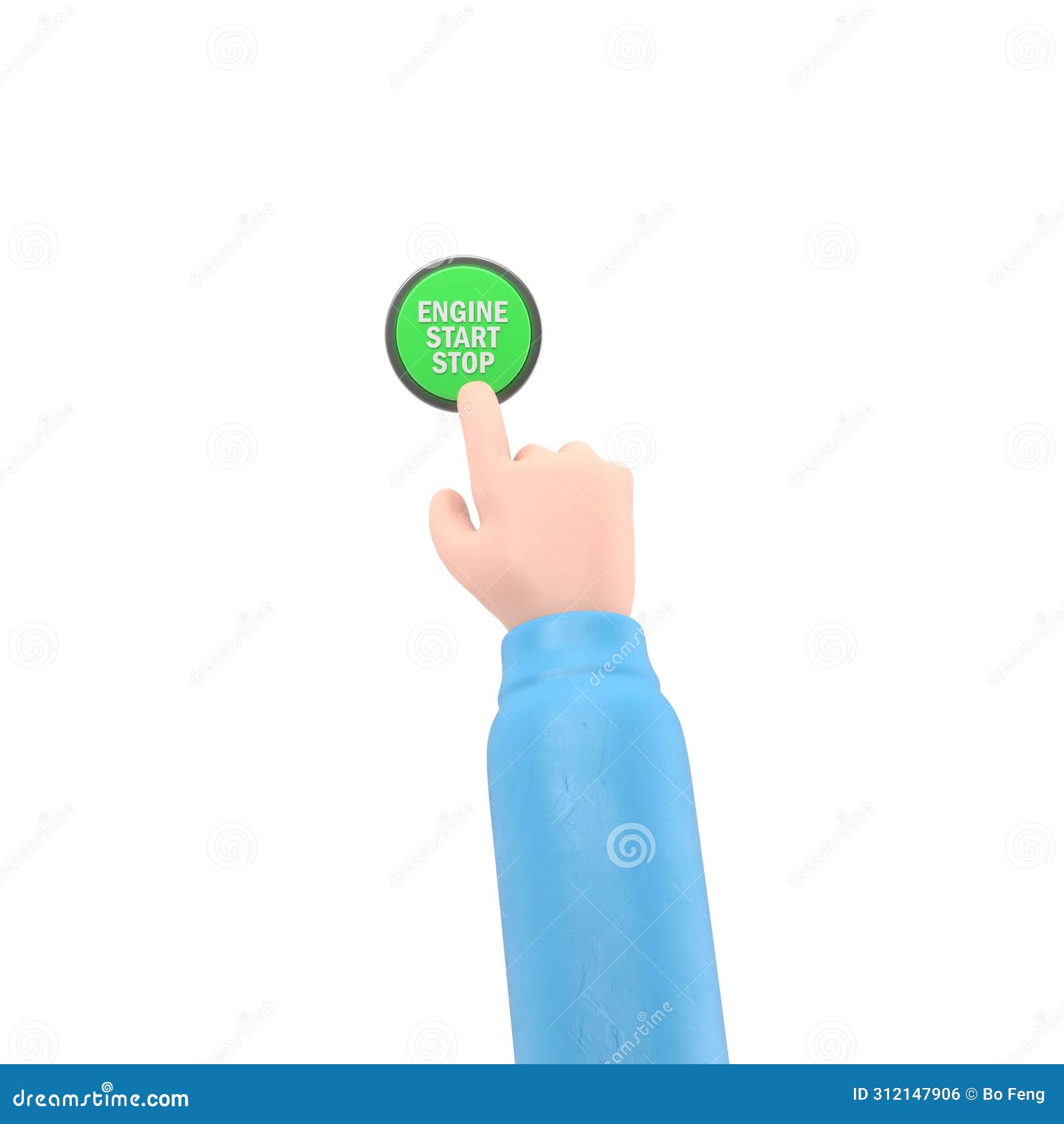 Engine Starting And Stopping System. Engine Start. The Person Presses ...