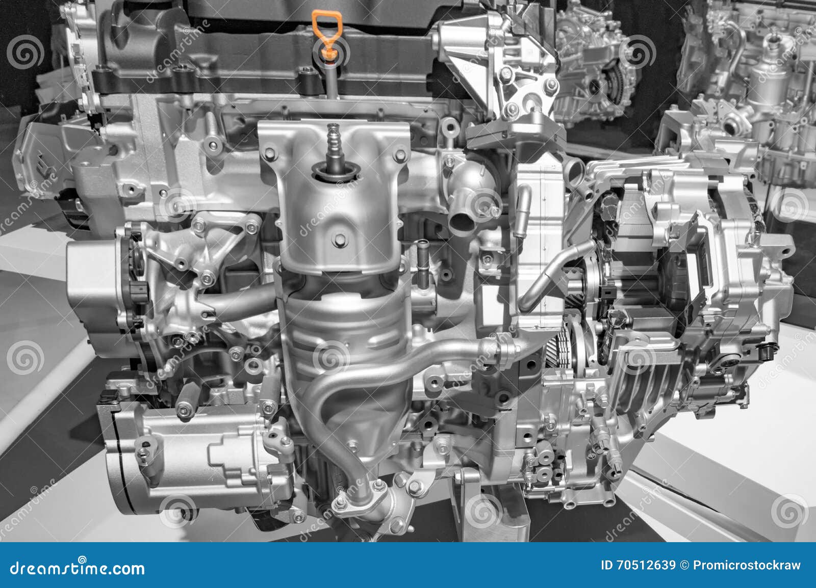 Engine of suv car stock image. Image of parts, connections - 70512639