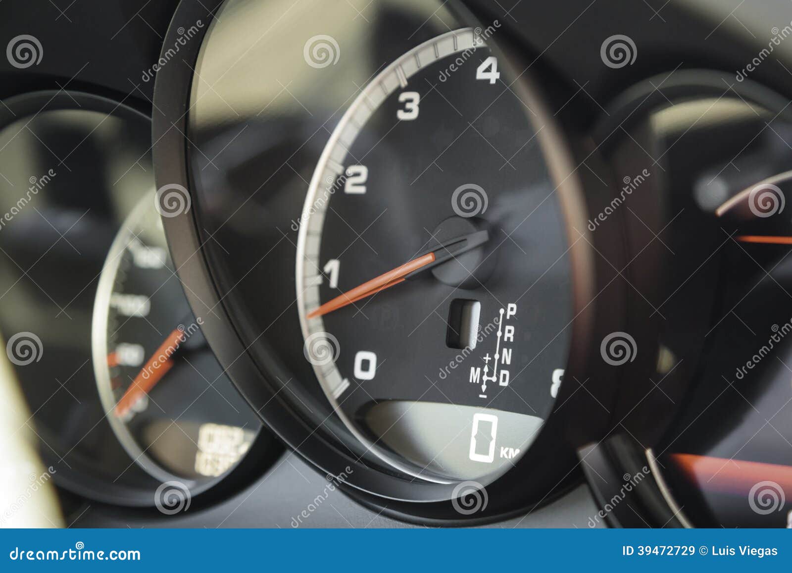 Engine Tachometer Sports Car Stock Image - Image of engine, circle ...