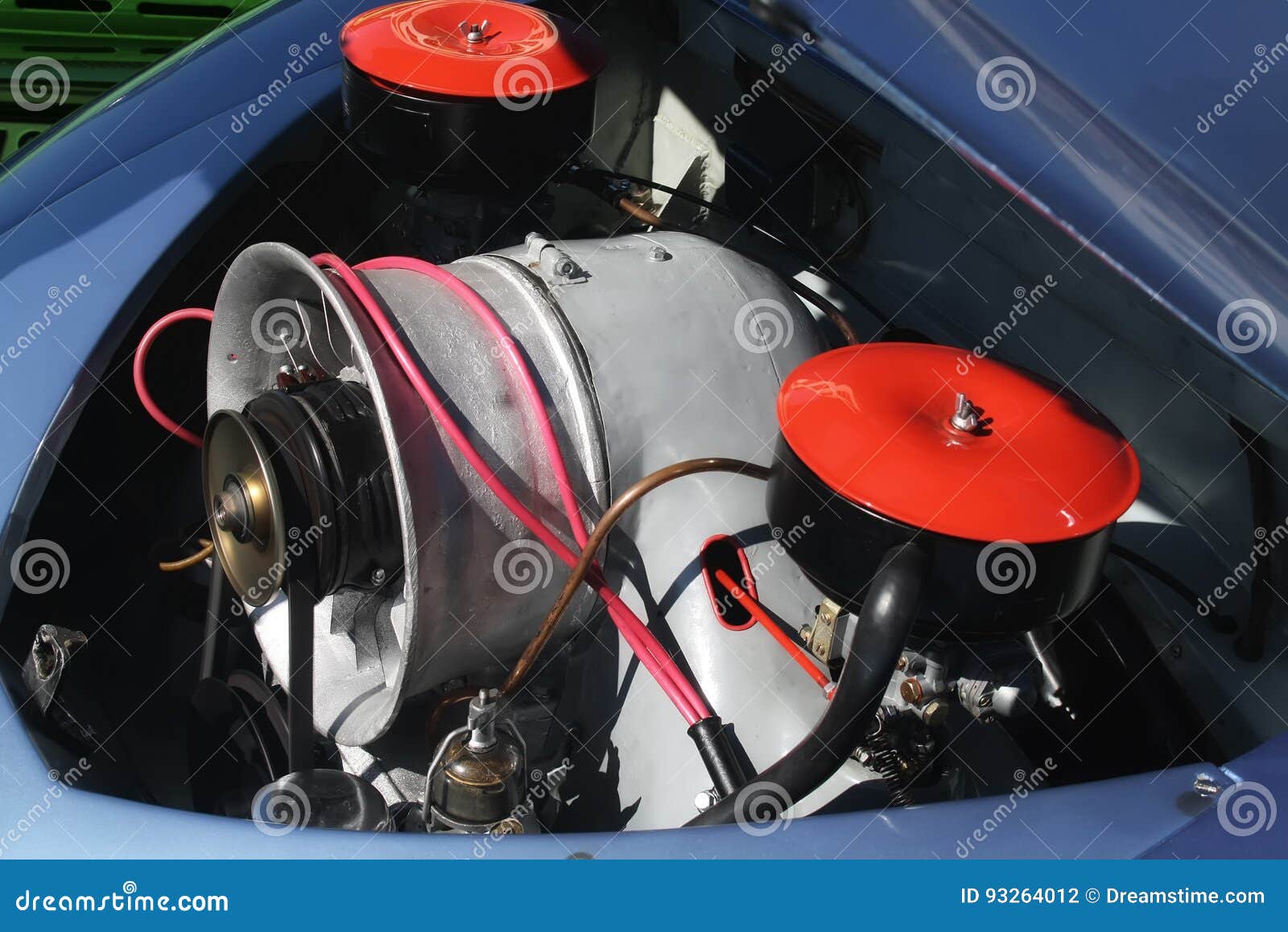 Engine Tatra 600 Tatraplan editorial photography. Image of open - 93264012