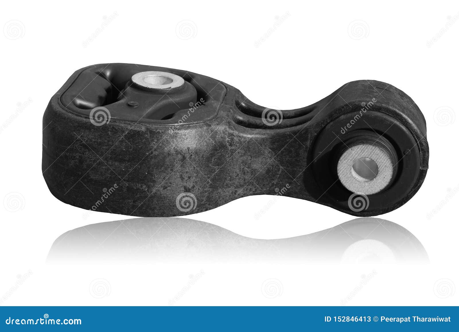 Engine and Transmission Gear Mount of Car on Shadow Floor with White ...