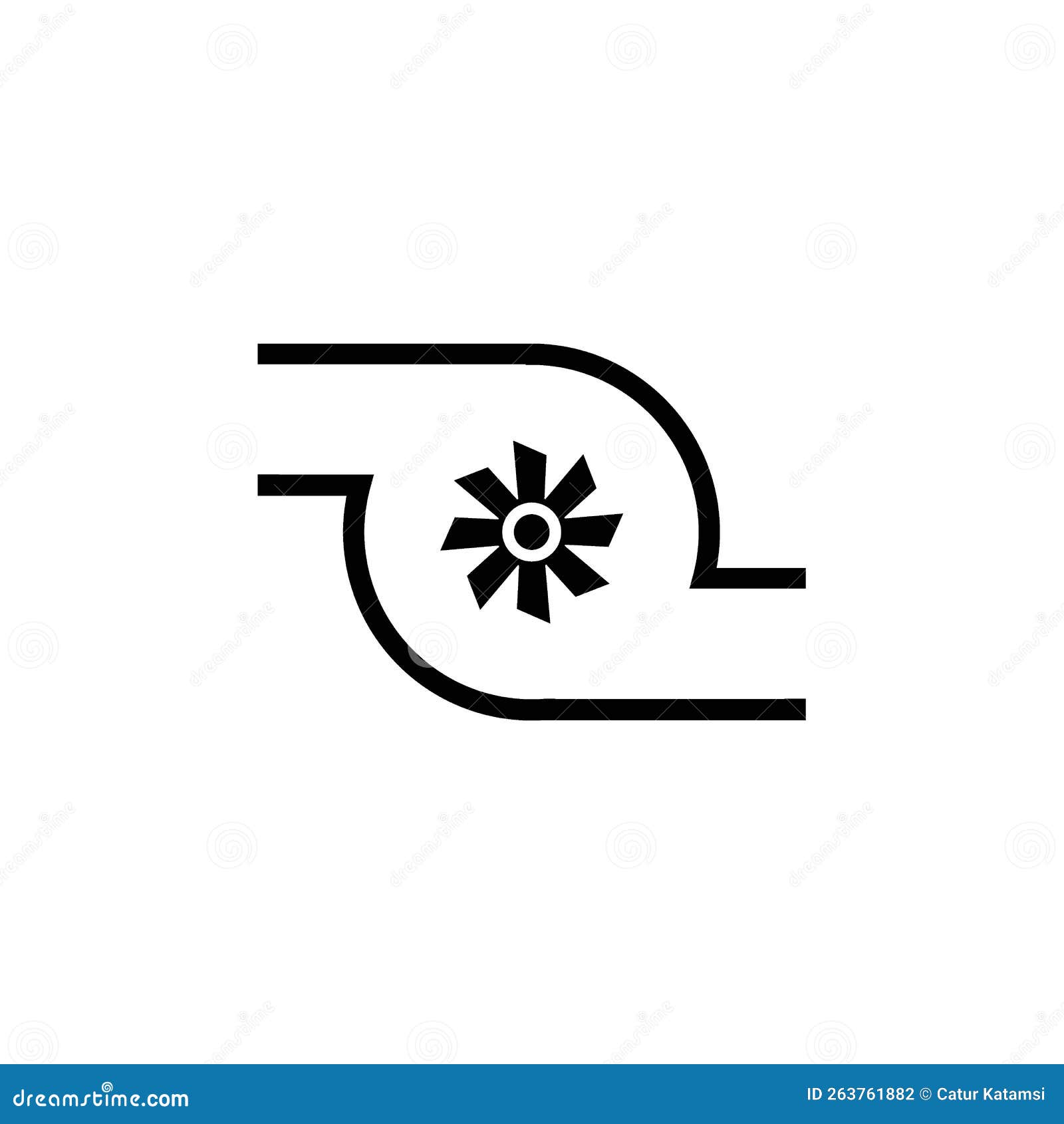 Engine Turbo Icon Logo Vector Design Template Stock Vector ...