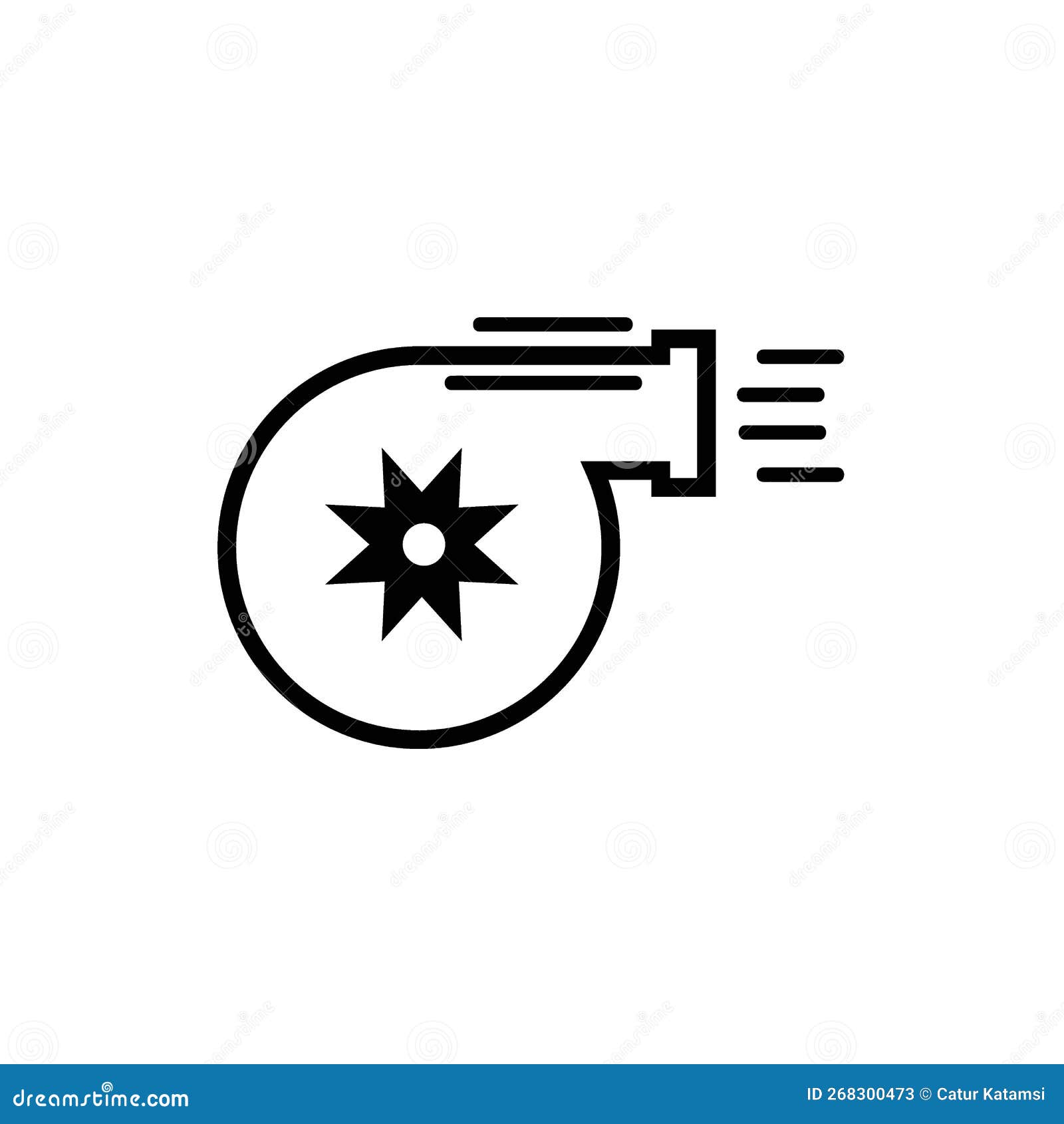 Engine Turbo Icon Logo Vector Design Template Stock Illustration ...