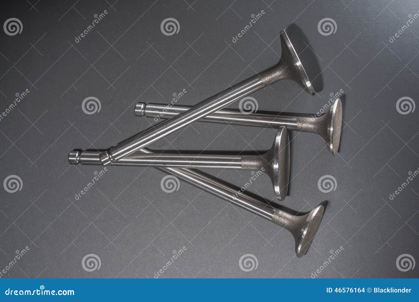 A Lab Gas Valve On A Black Table And Background Stock Image ...