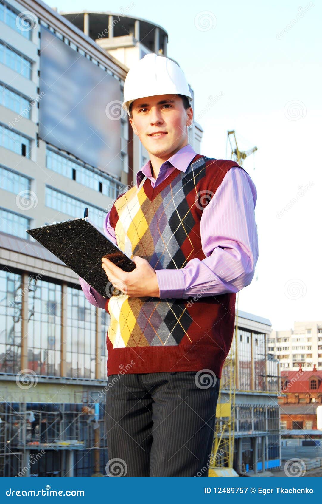 Engineer. stock image. Image of engineering, plans, people - 12489757