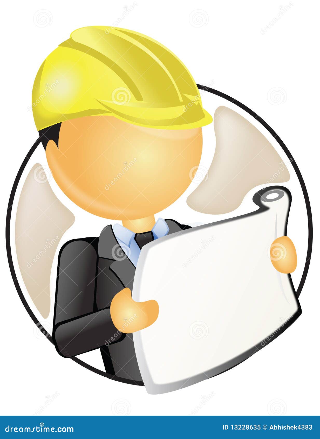 Engineer stock illustration. Illustration of engineer - 13228635
