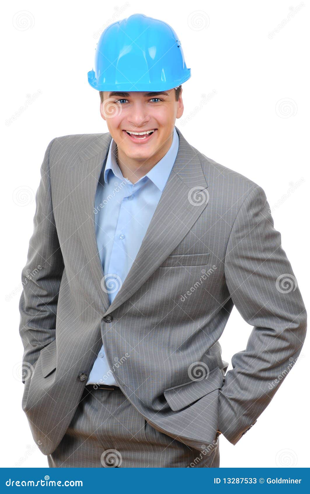 Engineer stock image. Image of human, helmet, business - 13287533