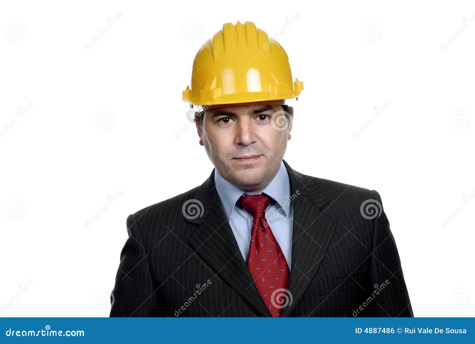 Engineer stock photo. Image of isolated, bored, portrait - 4887486