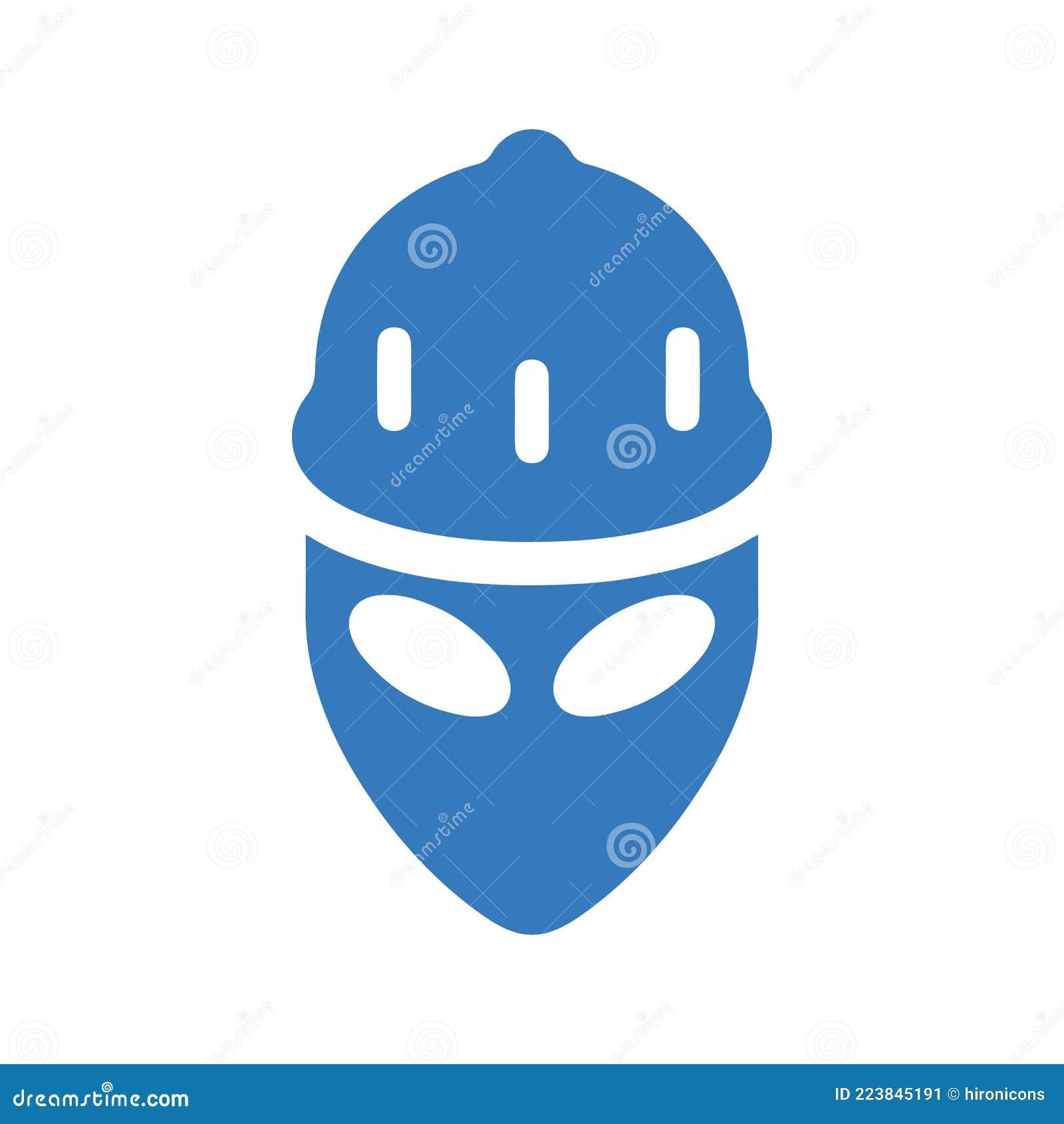 Alien Worker Or Prisoner In Orange Coveralls Royalty-Free Stock Photo ...