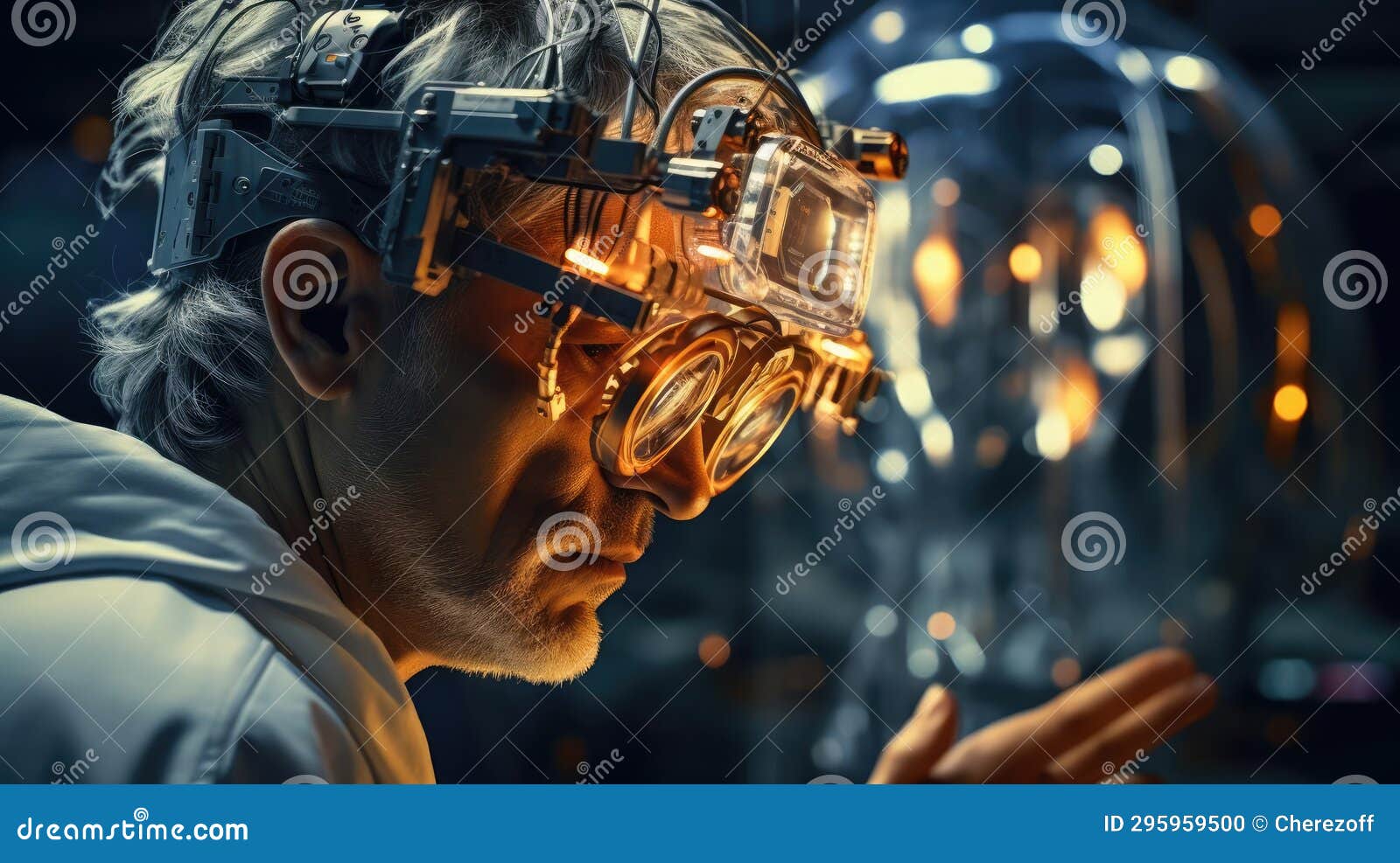 Engineer Analyst Analyzes Information Stock Photo - Image of graph ...
