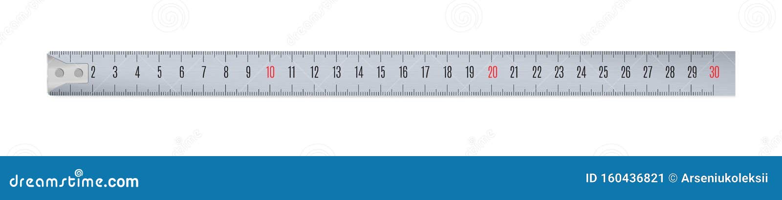 Engineer or Architect Aluminium Drafting Ruler Stock Vector ...