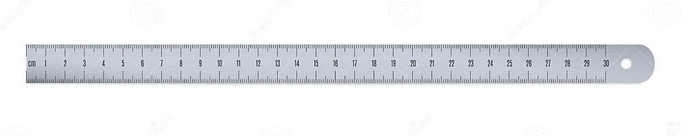 Engineer or Architect Aluminium Drafting Ruler Stock Vector ...