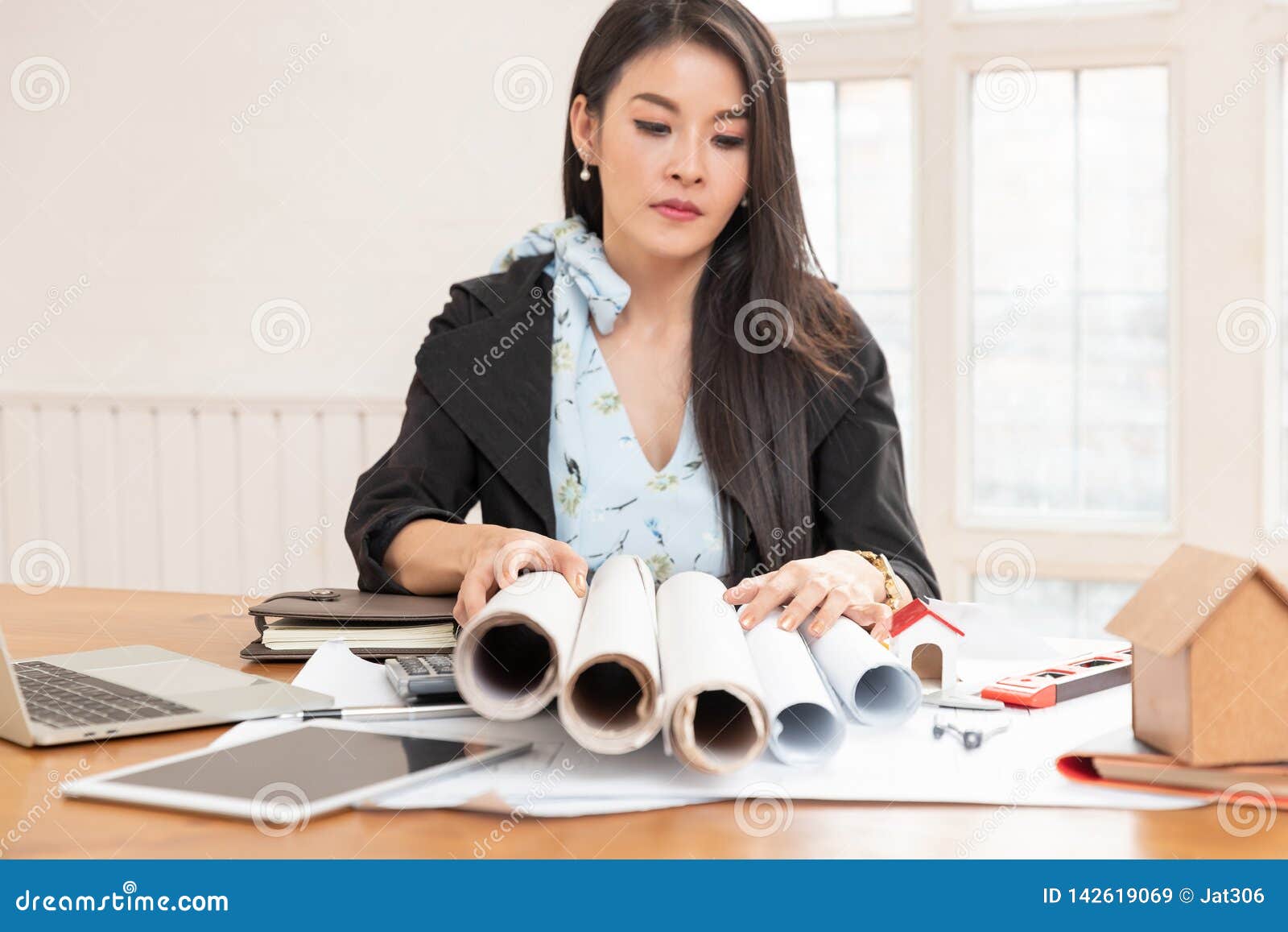 Engineer and Architect Concept, Engineer Architects Office Team Stress ...