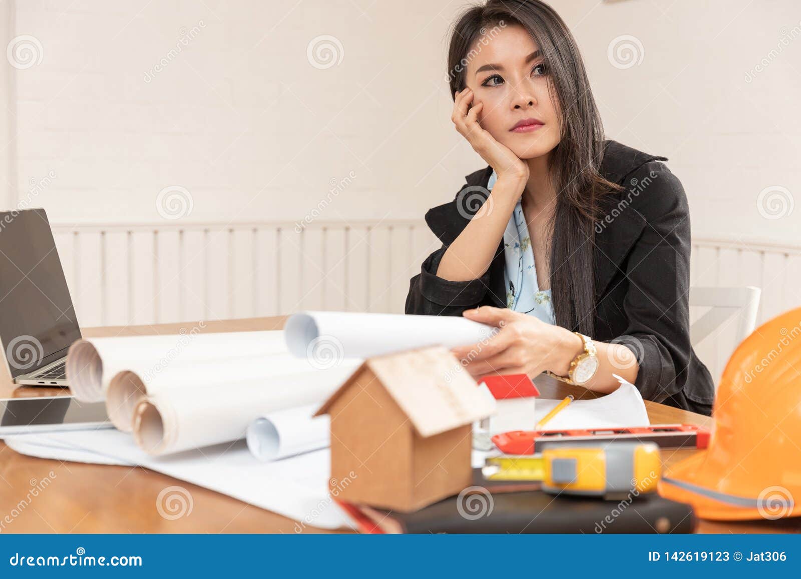 Engineer and Architect Concept, Engineer Architects Office Team Stress ...