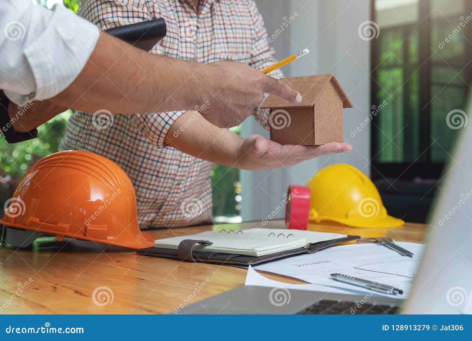 Engineer and Architect Concept, Engineer Architects and Real Estate ...