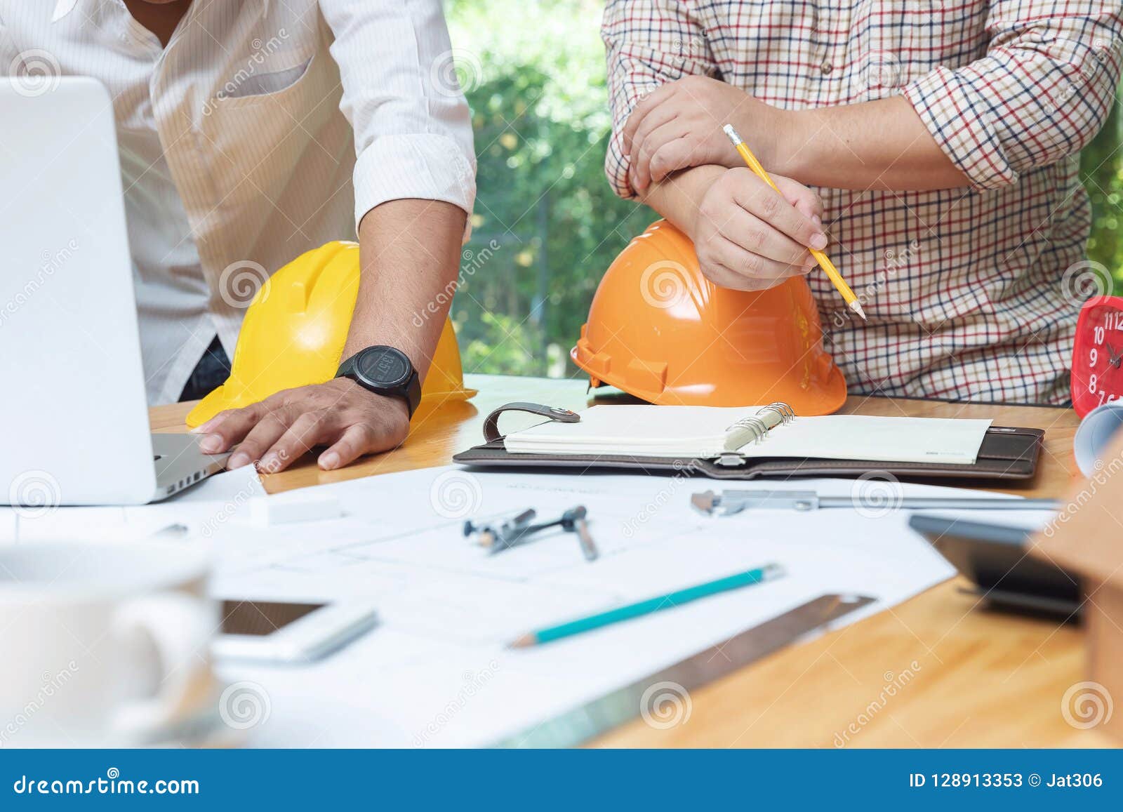 Engineer and Architect Concept, Engineer Architects and Real Estate ...