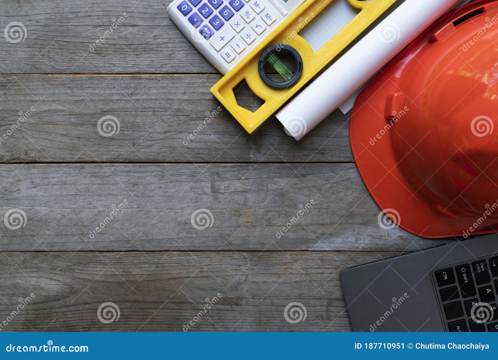 Engineer or Architect Desk Background in the Office, Project Ideas ...