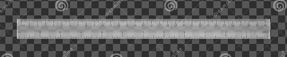 Engineer or Architect Paper Drafting Ruler Stock Vector - Illustration ...