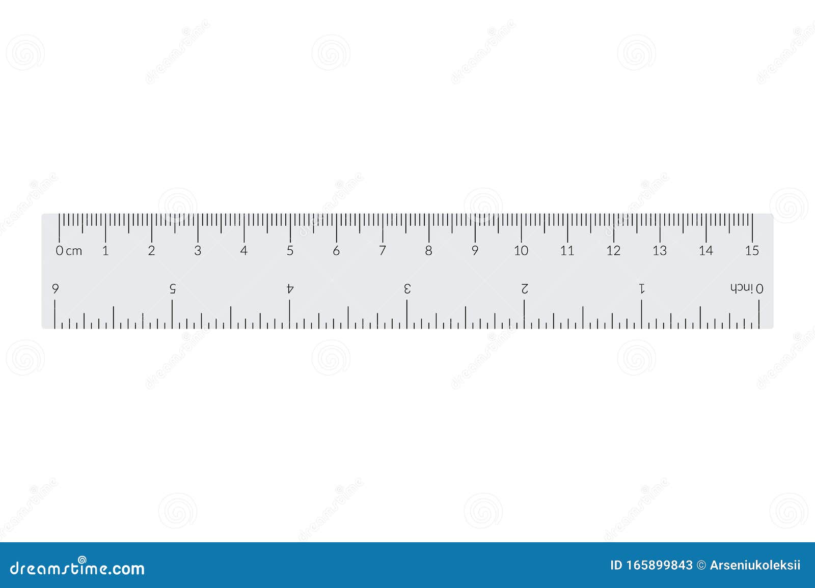 Engineer or Architect Paper Drafting Ruler Stock Vector - Illustration ...