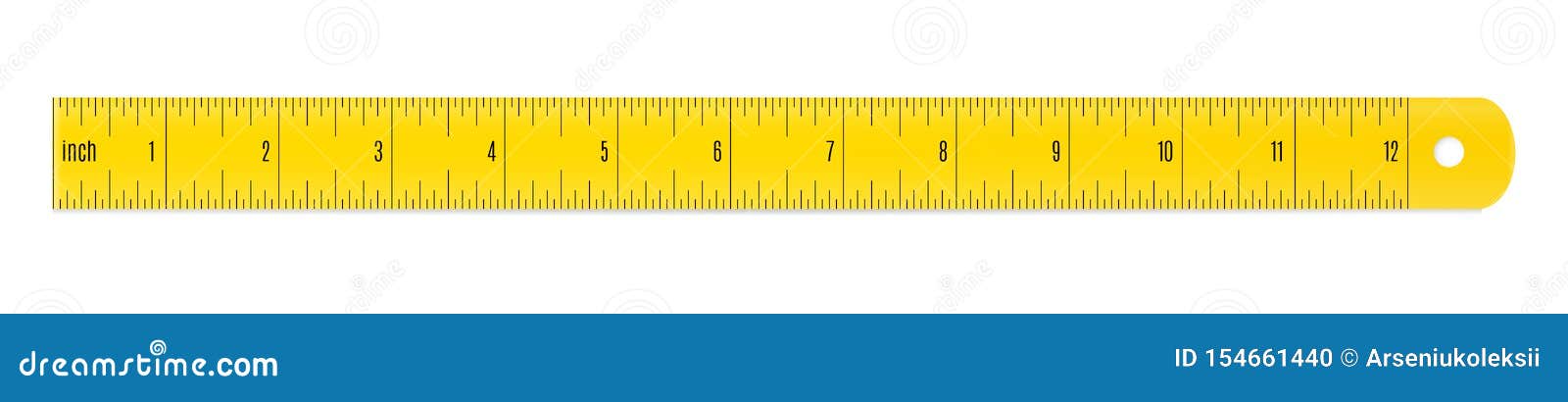 Engineer or Architect Plastic Ruler Stock Vector - Illustration of ...