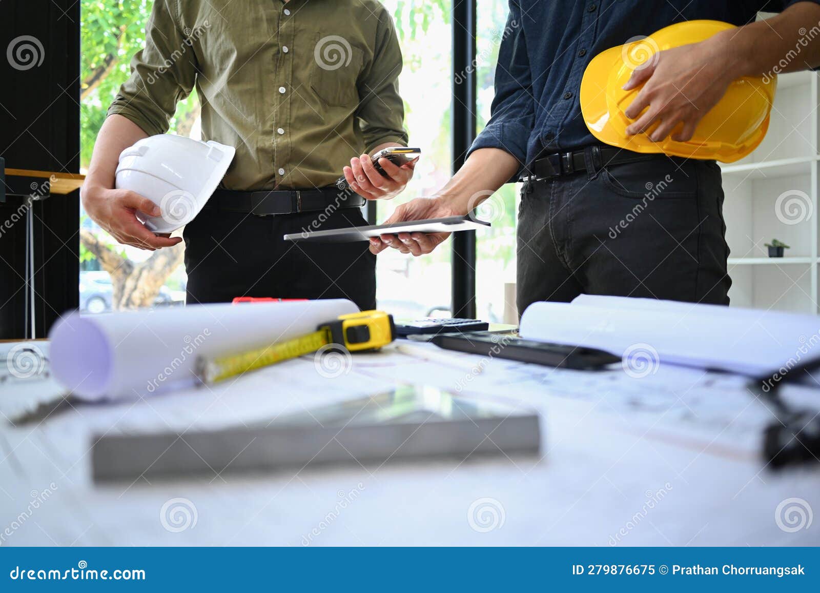 Engineer or Architects Team Collaborating, Planning Working Together at ...