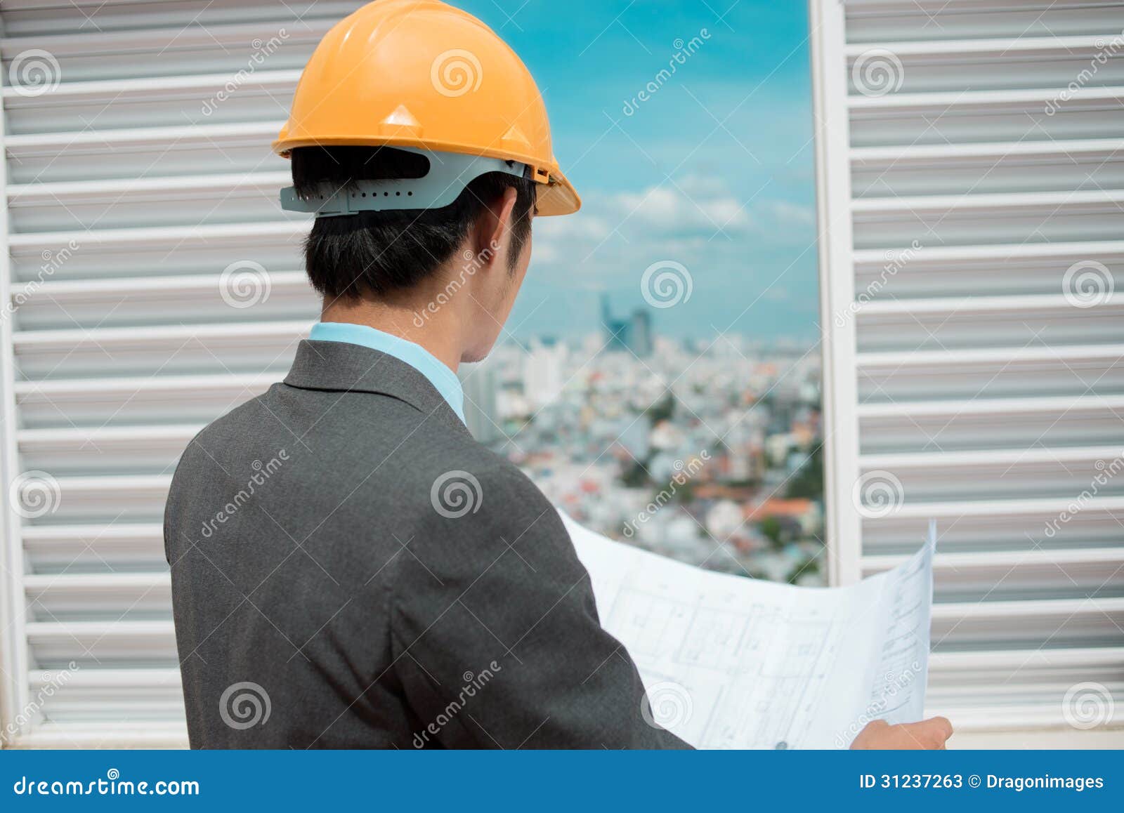 Engineer stock image. Image of contractor, adult, holding - 31237263