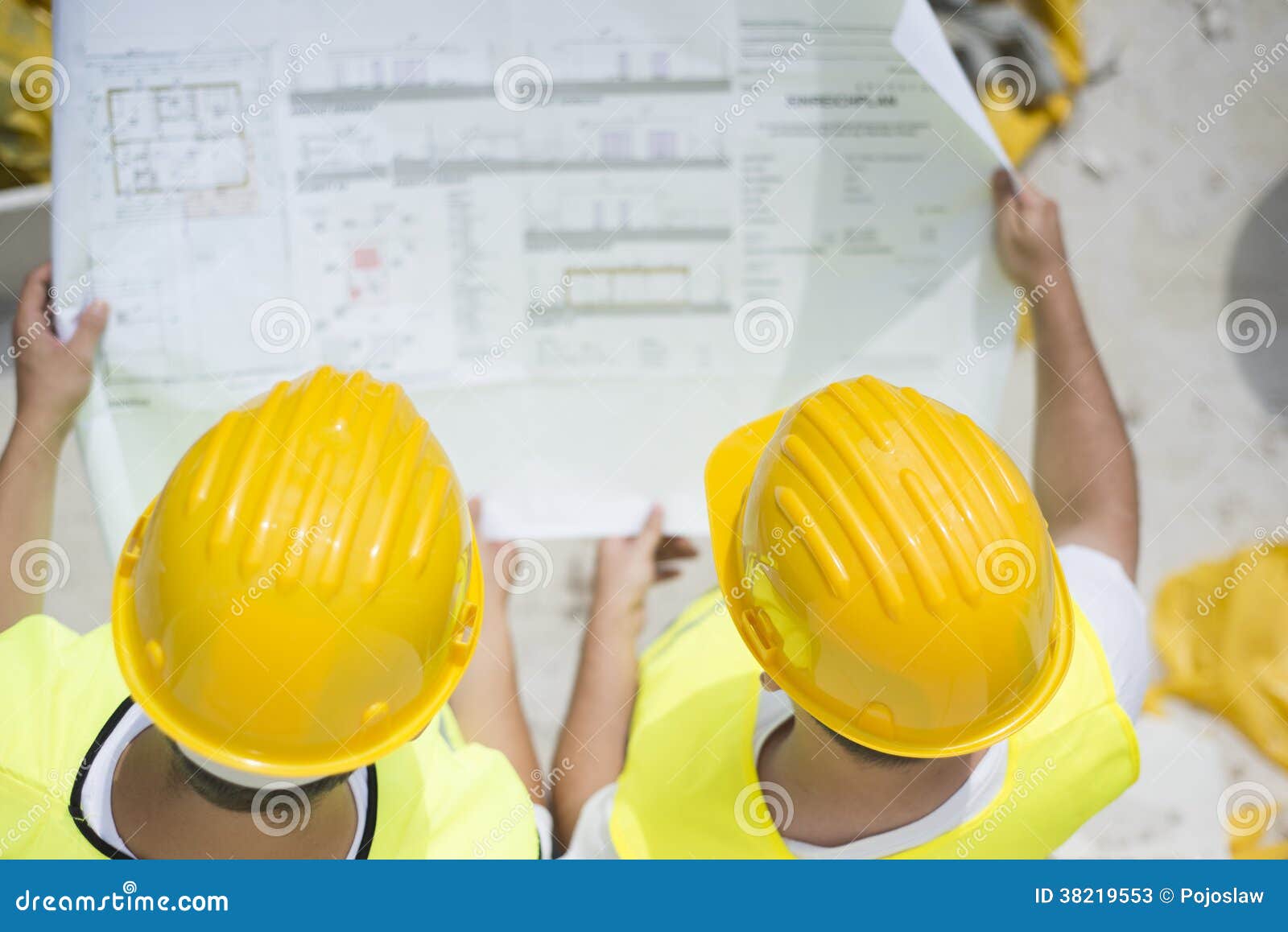 Engineer builders stock image. Image of teamwork, occupation - 38219553